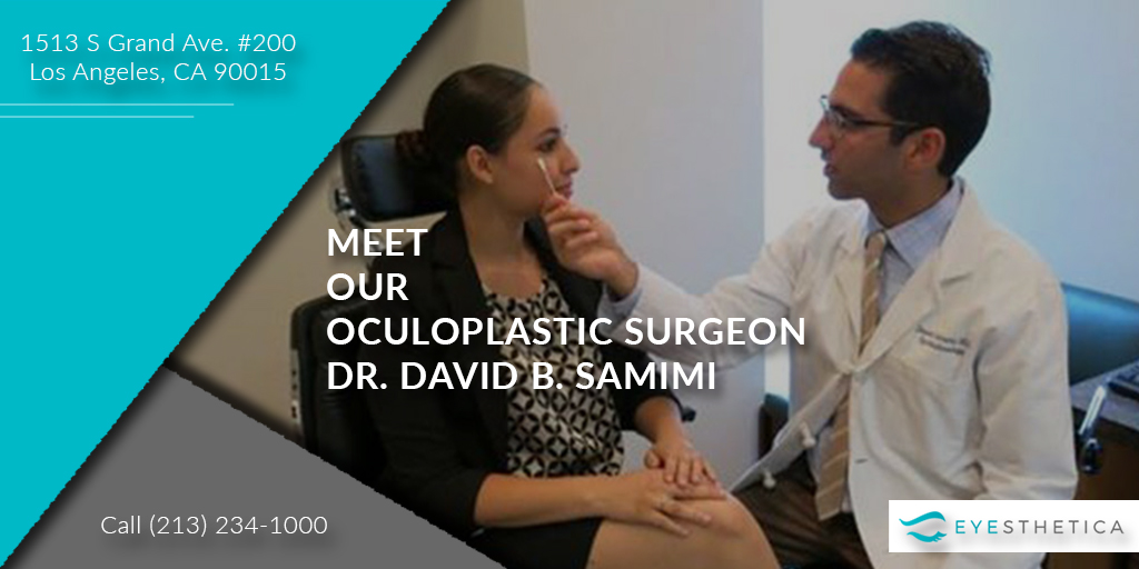 Lower Eyelid Retraction Surgery in LA | Dr. David Samimi | Eyesthetica
